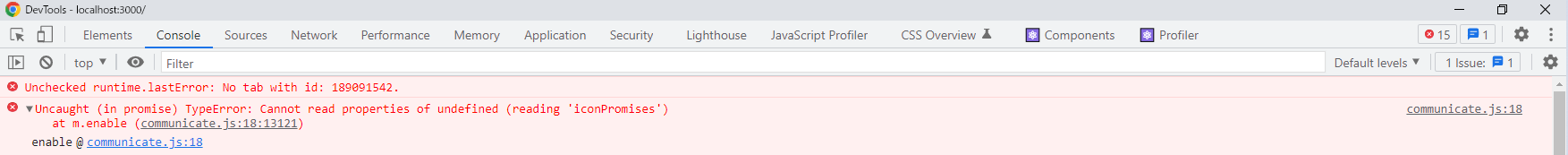 chromeの拡張機能のせいで開発中に謎のエラーが出た | 26歳からWEBエンジニアを目指すブログ